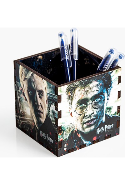 Gifi Harry Potter Kalemlik Masaüstü Organizer Kare Gifi Harry Potter Kalemlik Masaüstü Organizer Kare