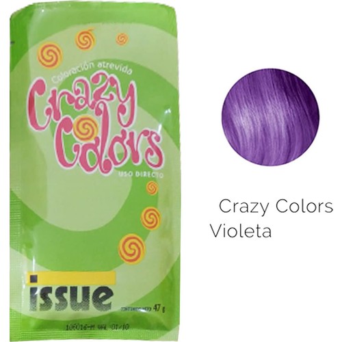 Issue Crazy Colors Yarı Kalıcı Saç Boyası 47 gr Violeta Fiyatı