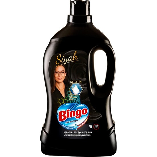 Bingo Sıvı Deterjan 3L Set 50 Yıkama(Renkli-Siyah-Tüm Fiyatı