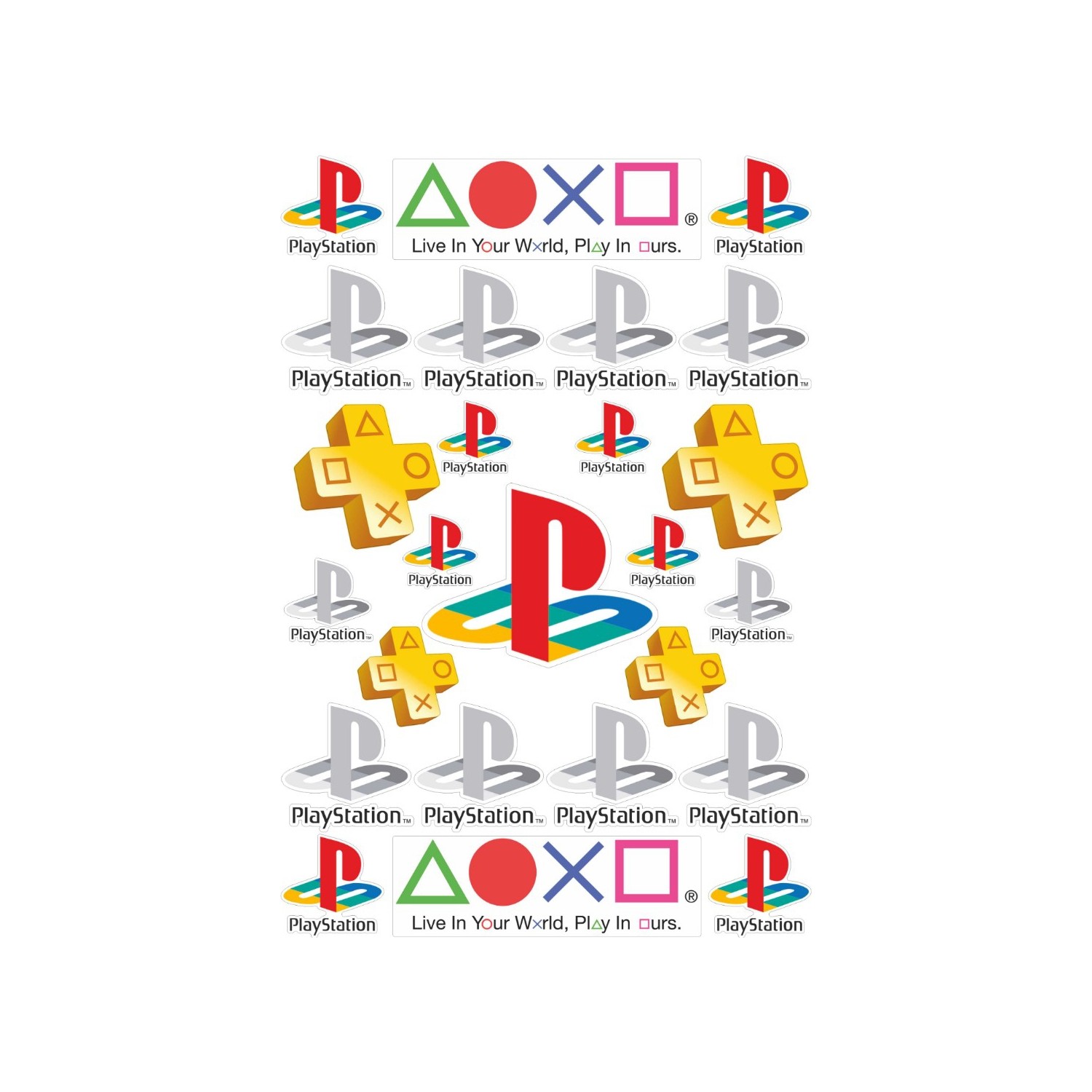 Stickermarket Playstation Sticker Seti Fiyatı - Taksit Seçenekleri
