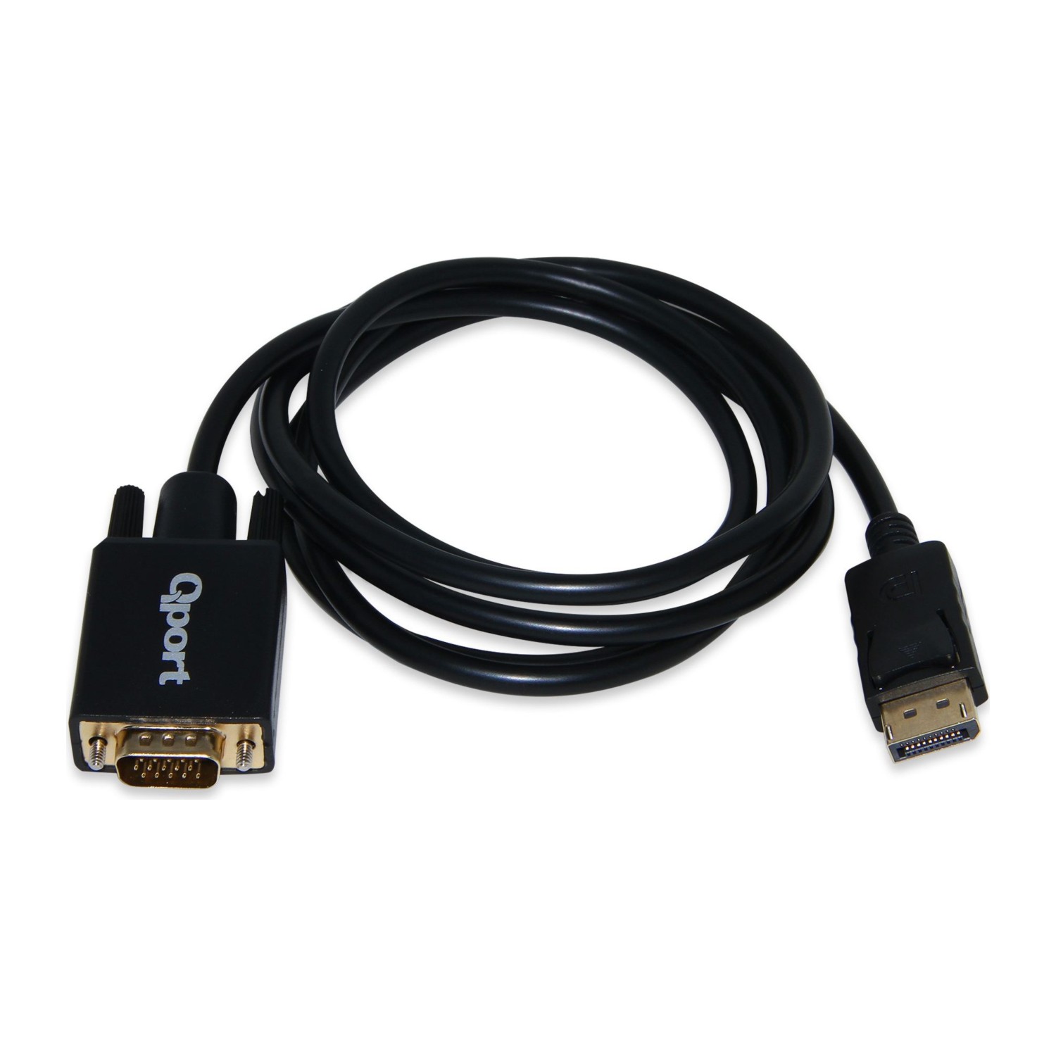 Qport Q-Dpv Dısplay Port(M) To Vga(M) 1.8 Mt Kablo Çevirici Fiyatı