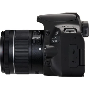 Canon Eos 200D 18 55Mm 24.2Mp 3.0 Dslr Foto raf Makinesi Fiyat