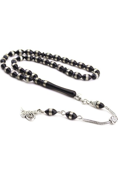 Alışverişrengi Arpa Kesim Tuğra Püsküllü Sarmal Kuka Tesbih