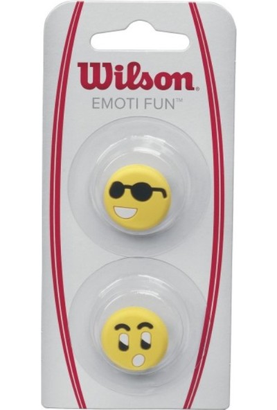 Wilson Titreşim Önleyici Emoti-Fun Sun Glasses/Surprised (WRZ538500) Wilson Titreşim Önleyici Emoti-Fun Sun Glasses/Surprised (WRZ538500)