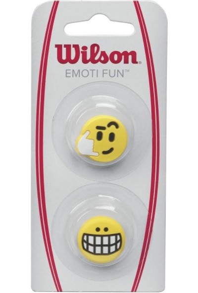 Wilson Titreşim Önleyici Emoti-Fun Big Smile/Call Me (WRZ538600) Wilson Titreşim Önleyici Emoti-Fun Big Smile/Call Me (WRZ538600)