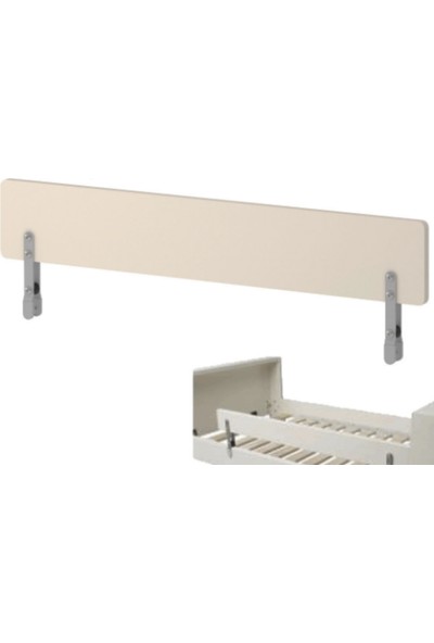 Lila Baby Ahşap Yatak Bariyeri 100 x 15 cm