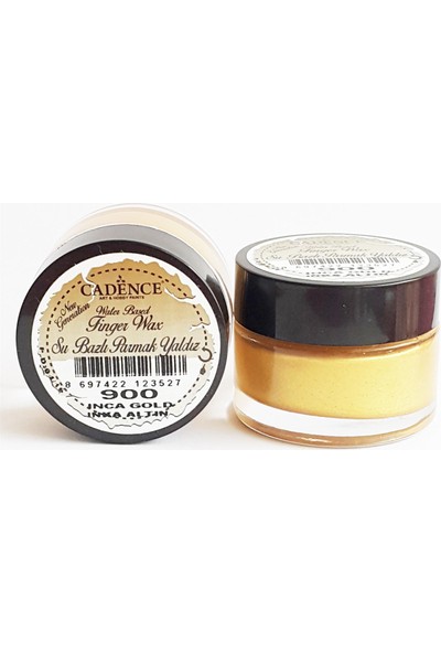Cadence Parmak Yaldız Boya 20 ml - İnca Altın 900 Cadence Parmak Yaldız Boya 20 ml - İnca Altın 900