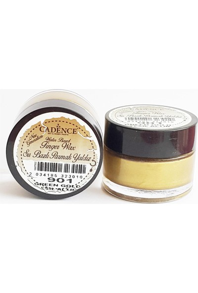 Cadence Parmak Yaldız Boya 20 ml - Yeşil Altın 901