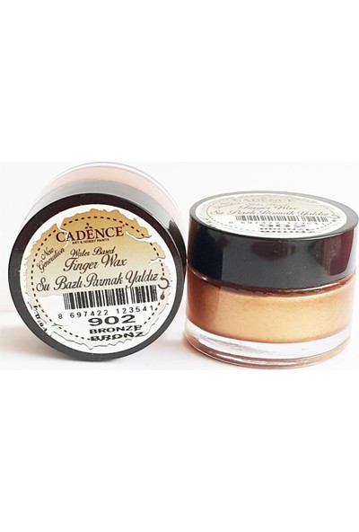 Cadence Parmak Yaldız Boya 20 ml - Bronz 902