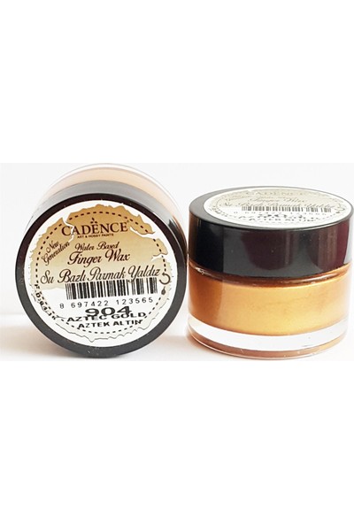 Cadence Parmak Yaldız Boya 20 ml - Aztek Altın 904 Cadence Parmak Yaldız Boya 20 ml - Aztek Altın 904