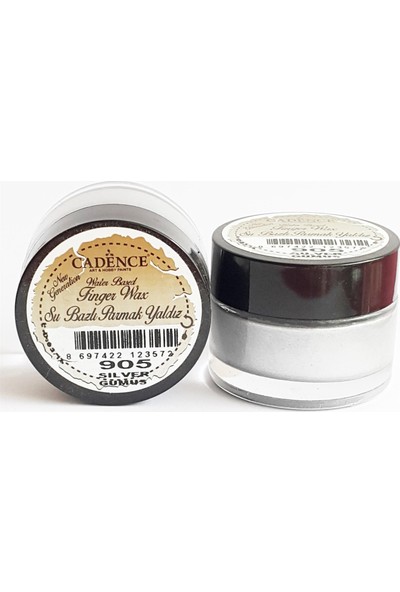 Cadence Parmak Yaldız Boya 20 ml - Gümüş 905 Cadence Parmak Yaldız Boya 20 ml - Gümüş 905
