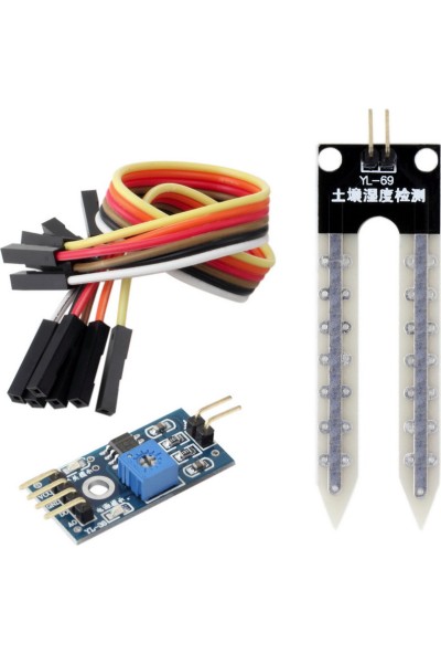 Arduino Toprak Nem Sensörü Higrometre Toprak Nem Ölçer Arduino Toprak Nem Sensörü Higrometre Toprak Nem Ölçer