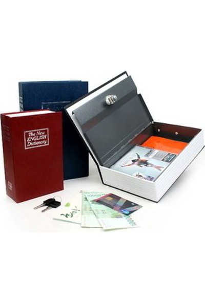Mudosa Kitap Şeklinde Gizli Kasa - Book Safe Mudosa Kitap Şeklinde Gizli Kasa - Book Safe