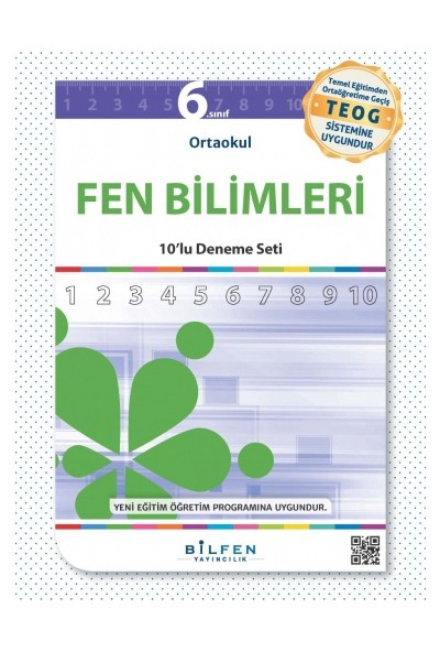 Bilfen Yayınları 6. Sınıf Fen Bilgisi 10’Lu Deneme Seti