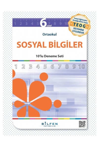 Bilfen Yayınları 6. Sınıf Sosyal Bilgiler 10’Lu Deneme Seti