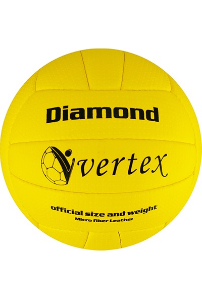 Vertex Diamond Dikişli 5 No Voleybol Topu Sarı