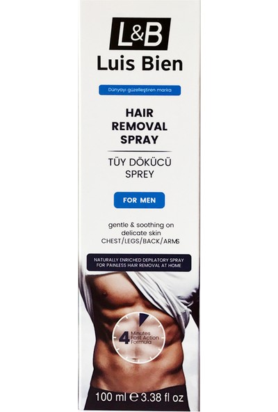 Luis Bien Tüy Dökücü Sprey 100 Ml (Erkekler İçin)