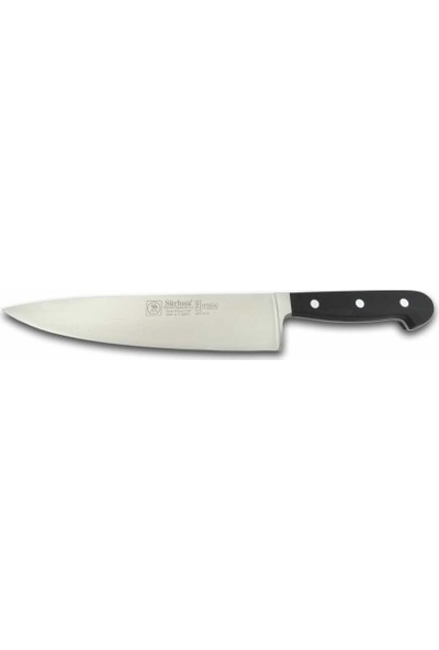 Sürbisa 61940 Dövme Şef Bıçağı Çelik:23Cm Toplam:36Cm (Pimli) Sürbisa 61940 Dövme Şef Bıçağı Çelik:23Cm Toplam:36Cm (Pimli)