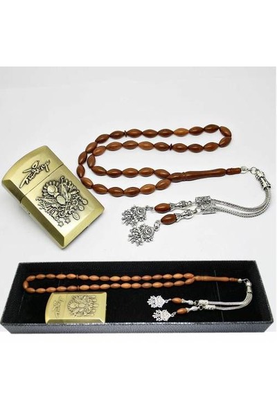 Nurberk Osmanlı Sancaklı Çakmak Ve Gerçek Kuka Tesbih