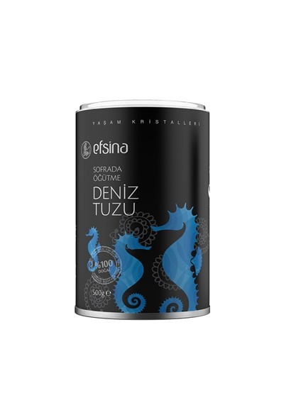 Efsina Deniz Tuzu Sofrada Öğütme 500 Gr Efsina Deniz Tuzu Sofrada Öğütme 500 Gr