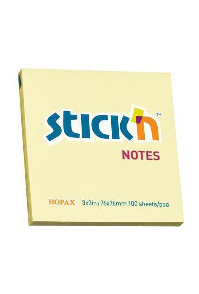Gıpta Stıckn 76x76 Pastel Sarı 100 Yaprak Gıpta Stıckn 76x76 Pastel Sarı 100 Yaprak