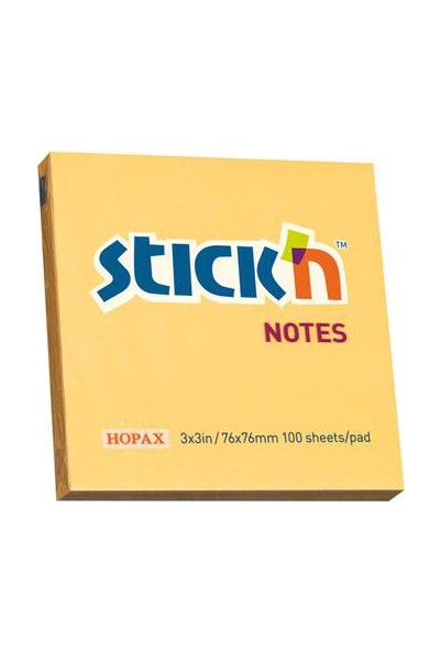 Gıpta Stıckn 76x76 Pastel Turuncu 100 Yaprak Gıpta Stıckn 76x76 Pastel Turuncu 100 Yaprak