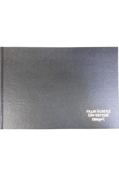 Özkan Yıllık Ücretli İzin Defteri Ciltli 96 Sayfa Özkan Yıllık Ücretli İzin Defteri Ciltli 96 Sayfa
