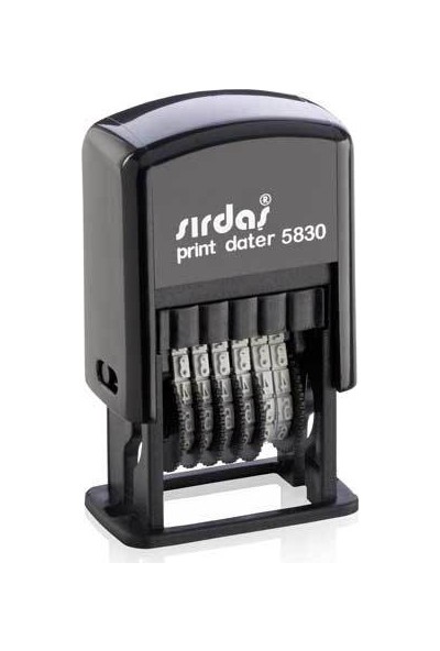 Sırdaş Numaratör 6 haneli (5830)