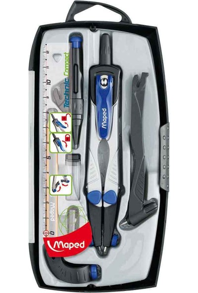 Maped Technic Compact Ayaklı Pergel Seti4'lü (538717)