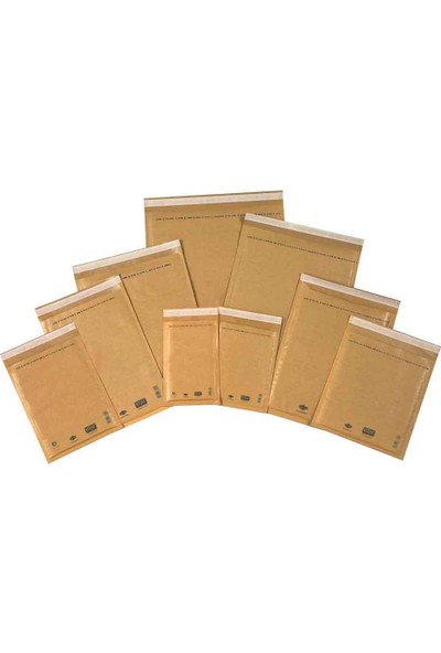 Kraf Hava Kabarcıklı Zarf 30X40cm 10'lu Paket Kraf Hava Kabarcıklı Zarf 30X40cm 10'lu Paket