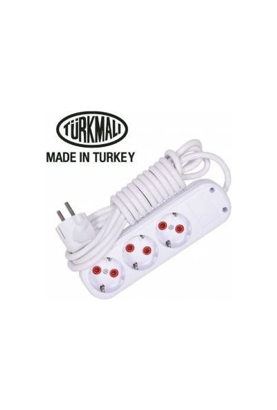 Önder Seyyar Kablo Üçlü 3 Metre