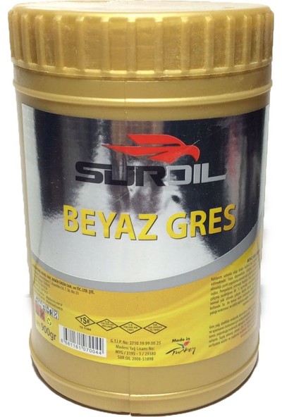 Suroil Beyaz Gres Yağ 1 Kg
