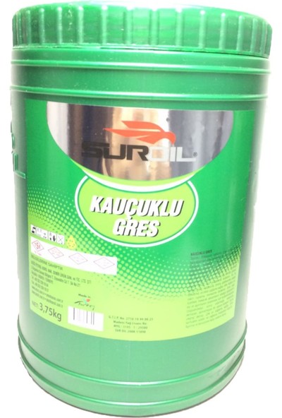 Suroil Gres Yağ Kavuçuklu Yeşil 3,75 Kg