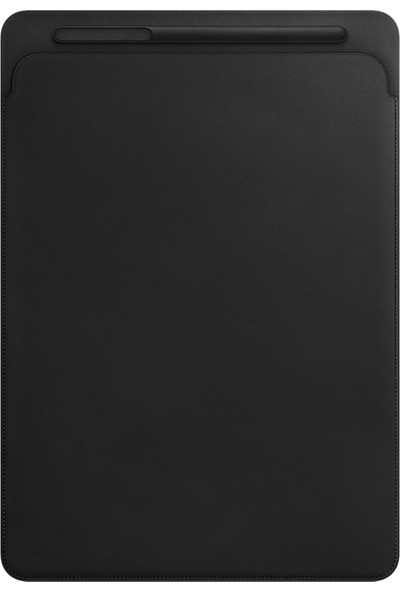 Apple 12.9 inç iPad Pro Deri Zarf Kılıf Siyah MQ0U2ZM/A Apple 12.9 inç iPad Pro Deri Zarf Kılıf Siyah MQ0U2ZM/A