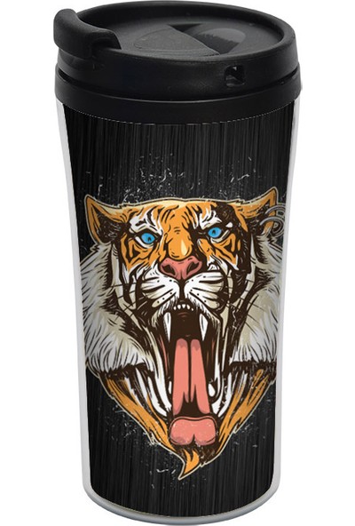 ALLMUG İç-Dış Plastik Termos- Tiger ALLMUG İç-Dış Plastik Termos- Tiger