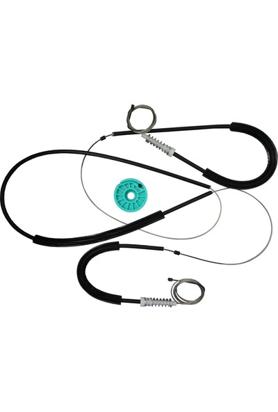 Audi Q7 2007-2014 İçin Ön Sol Kapı Cam Mekanizması Tamir Seti 4L0837461