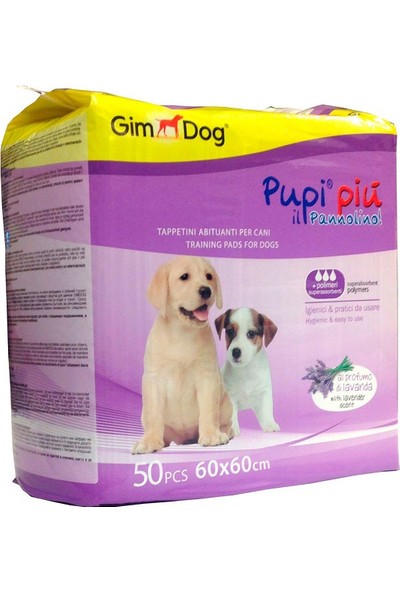 Gimdog Köpek Lavanta Kokulu Çiş Pedi 60 cm x 60 cm 50 li Paket Gimdog Köpek Lavanta Kokulu Çiş Pedi 60 cm x 60 cm 50 li Paket