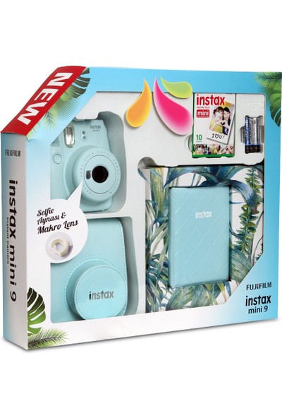 Fujifilm Instax Mini 9 Kit Ice Fujifilm Instax Mini 9 Kit Ice