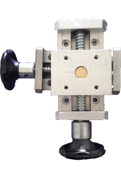 Gimax Çapraz Kayar Tabla Manuel Sürgülü 50 mm Kılavuz Ayarlanabilr Mengene