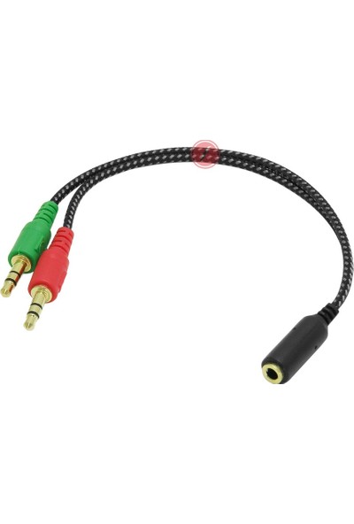 Frisby 4 Pin 3.5mm Kulaklık Çoklayıcı FA-6624AC