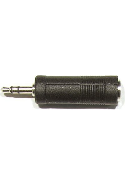 Kirlin 2612 1/4'' TRS Büyük Jack'den 3,5mm Küçük TRS Jack'a Çevirici