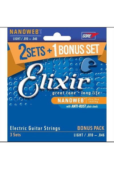 Elixir 10-46 Elk.Tel 2/1 Bonus Set (16542) Elixir 10-46 Elk.Tel 2/1 Bonus Set (16542)