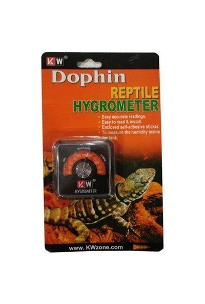 Dophin Sürüngen Higrometre ( Nem ölçer )