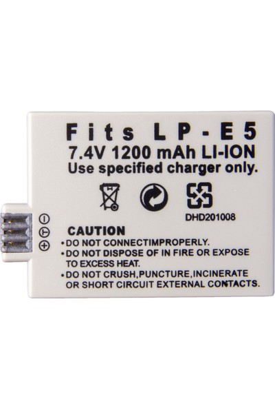 Canon İçin LP-E5 LPE5 Batarya