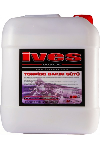 İveswax Torpido Temizleme Ve Bakım Sütü 5 Lt İveswax Torpido Temizleme Ve Bakım Sütü 5 Lt