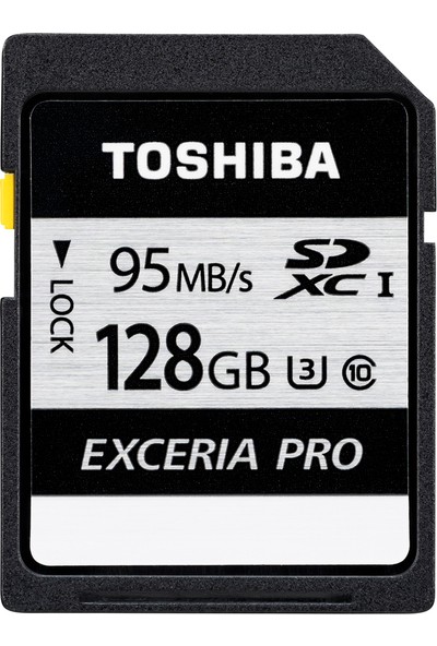 Toshiba Exceria Pro 128 Gb Sdhc / Sdxc Uhs-I C10 U3 95 /75 Mb/Sn (Thn-N401S1280E4) Toshiba Exceria Pro 128 Gb Sdhc / Sdxc Uhs-I C10 U3 95 /75 Mb/Sn (Thn-N401S1280E4)