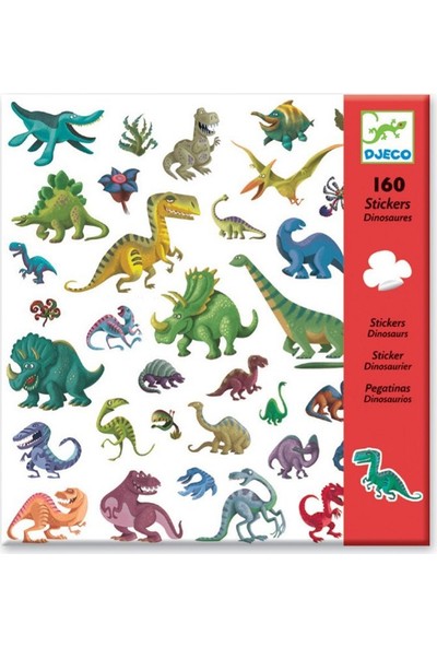 Djeco Sticker 160 parça Dinazor Djeco Sticker 160 parça Dinazor