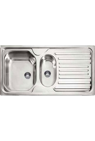 Dominox Argo X B51 50*100 Sa Düz Çelik Evye