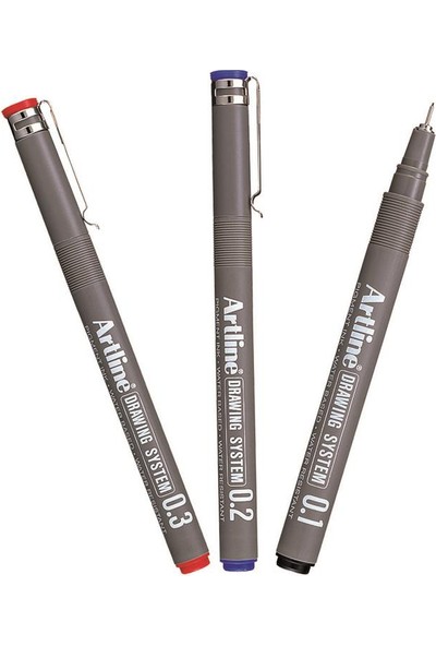 Artline 231 Siyah Çizim Kalemi 0.1 Artline 231 Siyah Çizim Kalemi 0.1