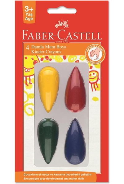 Faber-Castell Damla Mum Boya 4 Renk 528240505